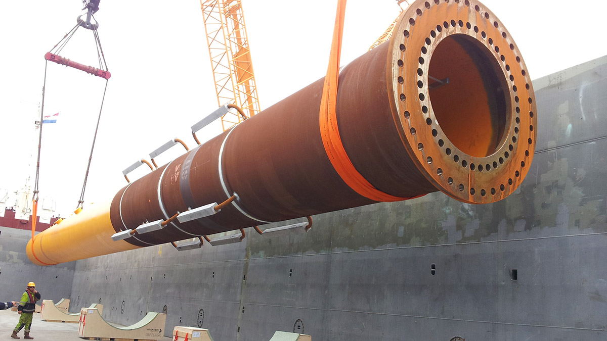 Invergordon Project - Part 2 Transportation of a monopile